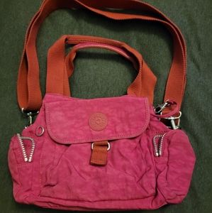 Kipling | Bags | Kipling Two Tone Crossbody Bag W Laser Cut Panel ...